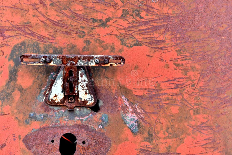 Rusted Red Metal Texture stock image. Image of abstract - 130709371
