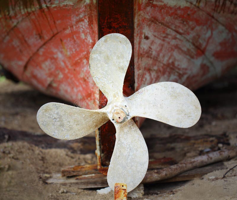 Rusted ship s propeller stock image. Image of rust, object - 34132475