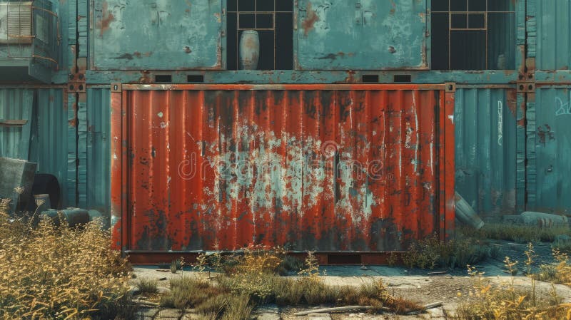 712 Abandoned Shipping Container Stock Photos - Free & Royalty-Free ...