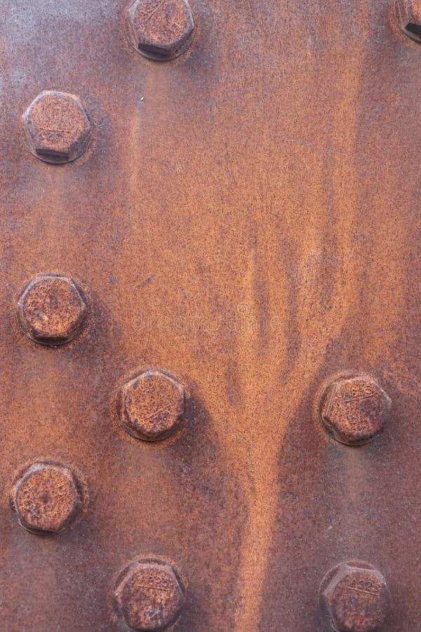 Rusted Steel Bridge Rivet Study II Stock Photo - Image of oxidation ...