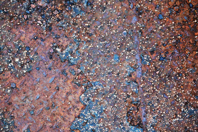 Rusted steel floor stock image. Image of texture, material - 98589325