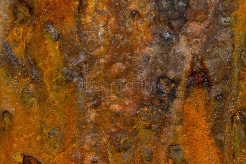 Rust Encrusted Iron Chain stock photo. Image of elements - 10696028