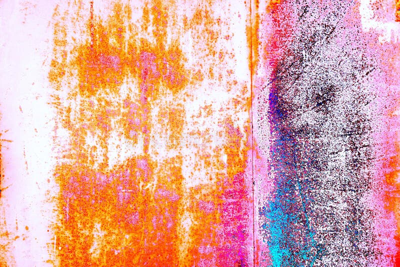 Rusted on Surface of the Old Iron, Deterioration of the Steel, Decay ...