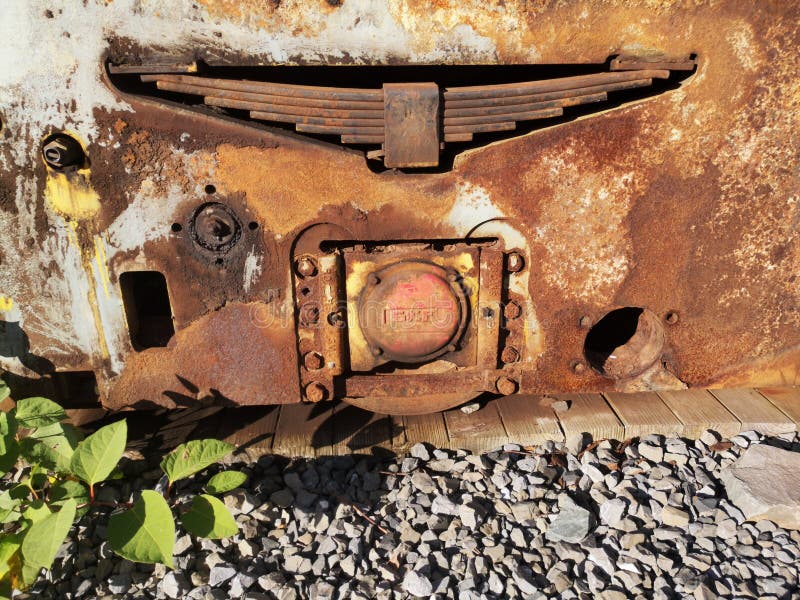 Rusted Train Engine Part with Bolts Editorial Photo - Image of decay ...
