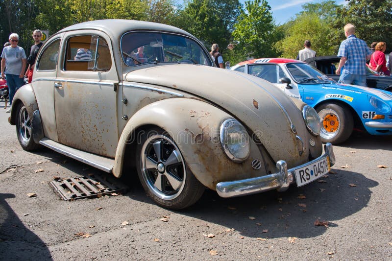 Rusted VW Beetle from the Sixties Editorial Photography - Image of ...