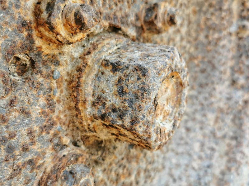 Rusted on Walking Tractor Wheel. Stock Image - Image of geology ...