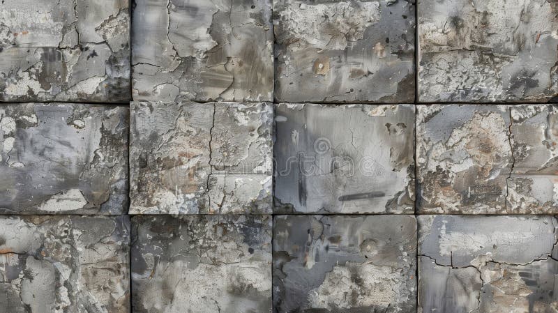 Rusted Wall with Visible Holes and Weathered Texture. Deteriorating ...