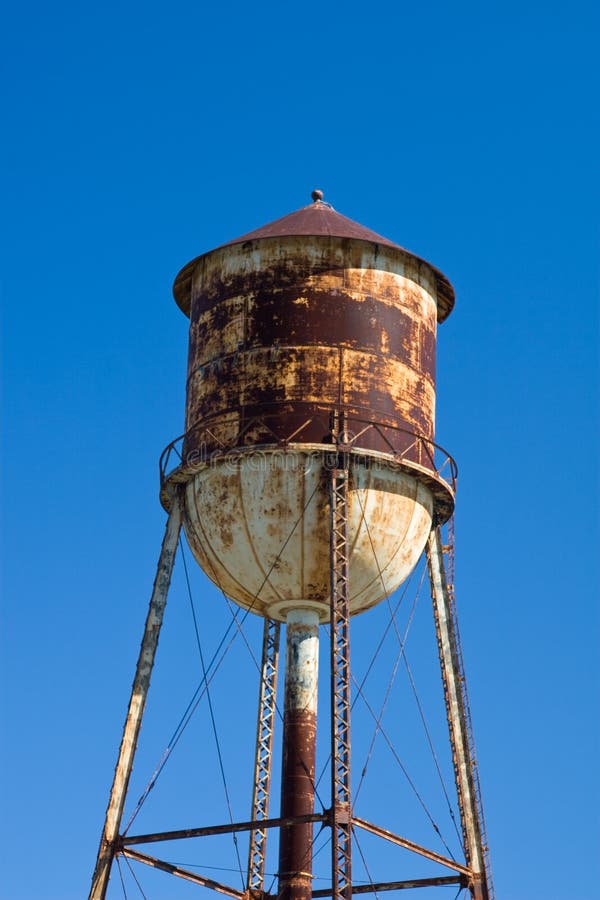 Rusted Water Tower stock photo. Image of tank, water, rust - 6702152
