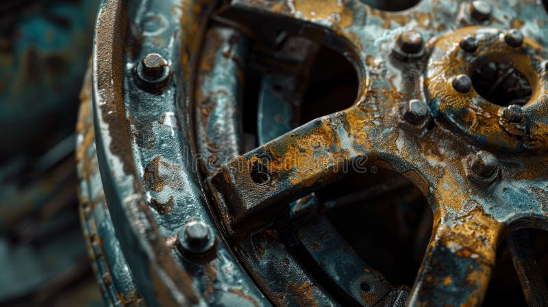 Rusted Wheel Rivets Close Up Stock Photos - Free & Royalty-Free Stock ...