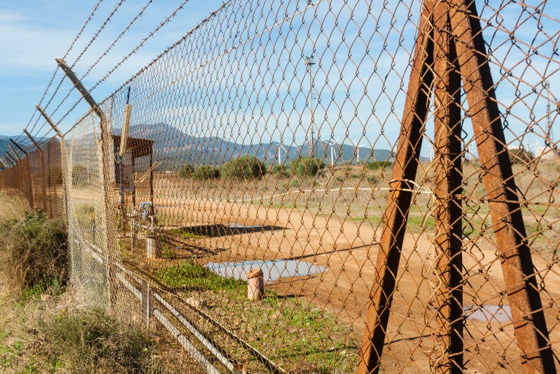 Rusted wire netting stock photo. Image of rust, texture - 47715278