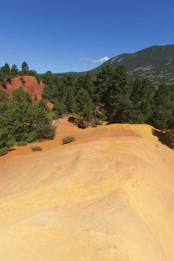 Rustel, Provence stock photo. Image of ochre, formation - 47051576