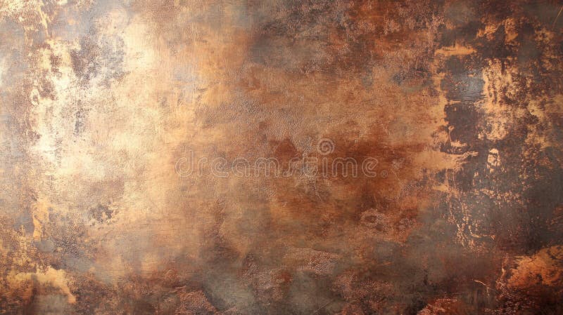 Rustic Aged Copper Metal Texture Background Stock Illustration - Illustration of industrial ...
