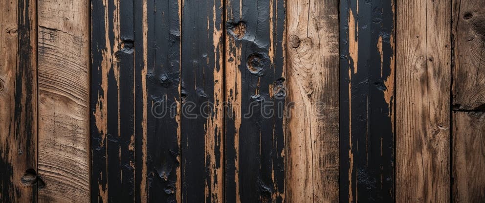 Rustic Aged Wood Texture with Deep Dark Stripes for Vintage Design and ...