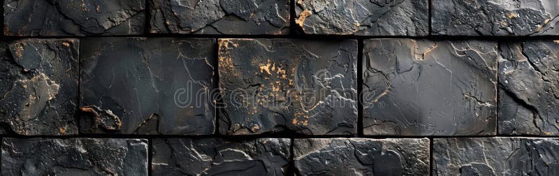 Rustic Anthracite Concrete Tile Terrace with Dark Grey Stone Wall ...