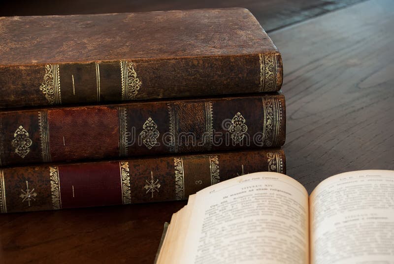 Rustic Antique Books stock image. Image of bookshelf - 31857601