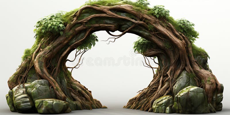 Rustic Arch Tree Branches Stock Illustrations – 73 Rustic Arch Tree ...