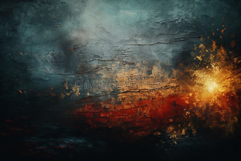 Rustic Background Image, Concrete Look, Rusted Texture with Cracks ...