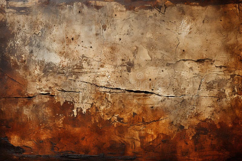 Rustic Background Image, Concrete Look, Rusted Texture with Cracks ...