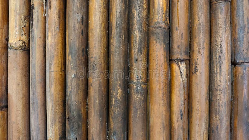 Rustic Bamboo Wall Texture in Brown and Beige Tones for Natural ...