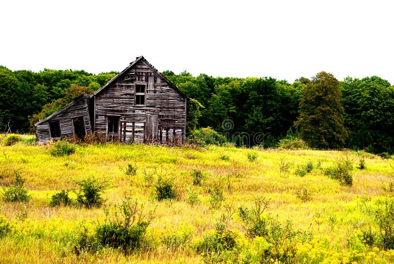 Rustic Barn Interior with Hay Bales and String Lights Stock Photo ...