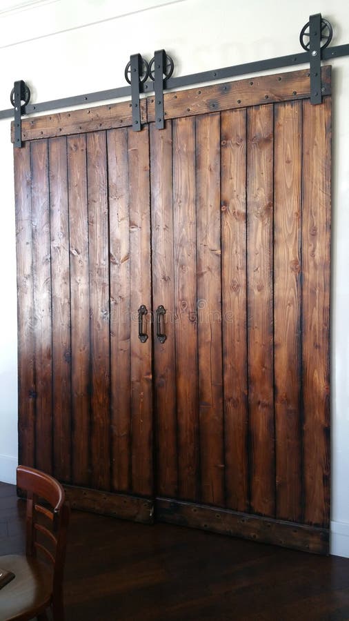 Rustic Barn Doors stock photo. Image of coffee, rustic - 78713886