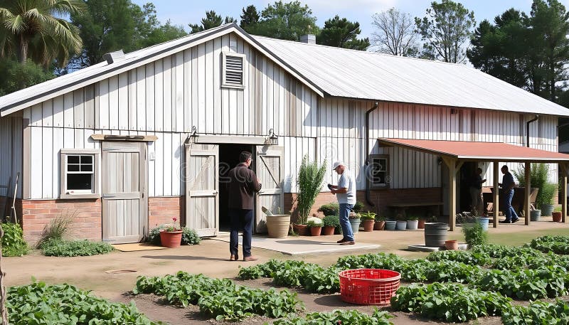 Rustic Barn and Farm Buildings, Showcasing Rural Architecture and ...