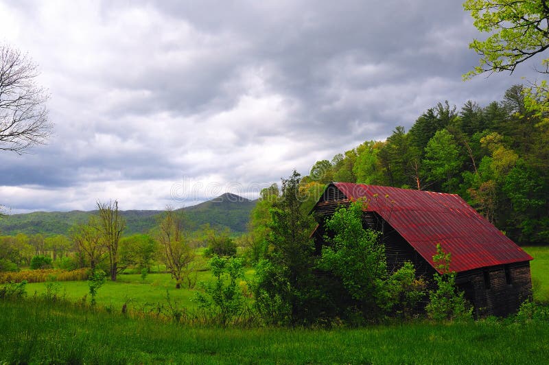 Rustic barn in nature stock photo. Image of quiet, cove - 5810054