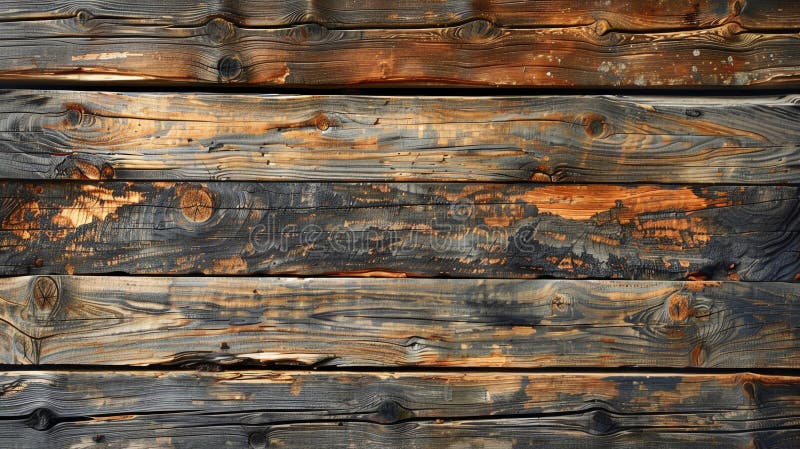 Rustic Barn Wood Texture, Close-up on the Patterns and Age Lines ...
