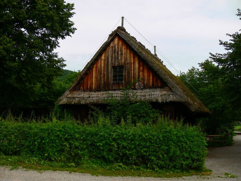Rustic and Beautiful Wooden House Stock Photo - Image of rustic ...
