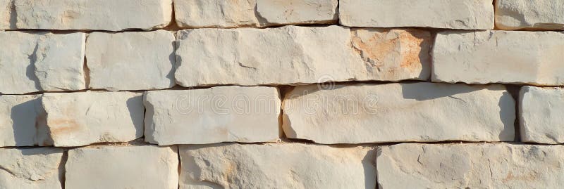 Rustic Beige Stone Wall with Textured Surface for Architectural Design ...