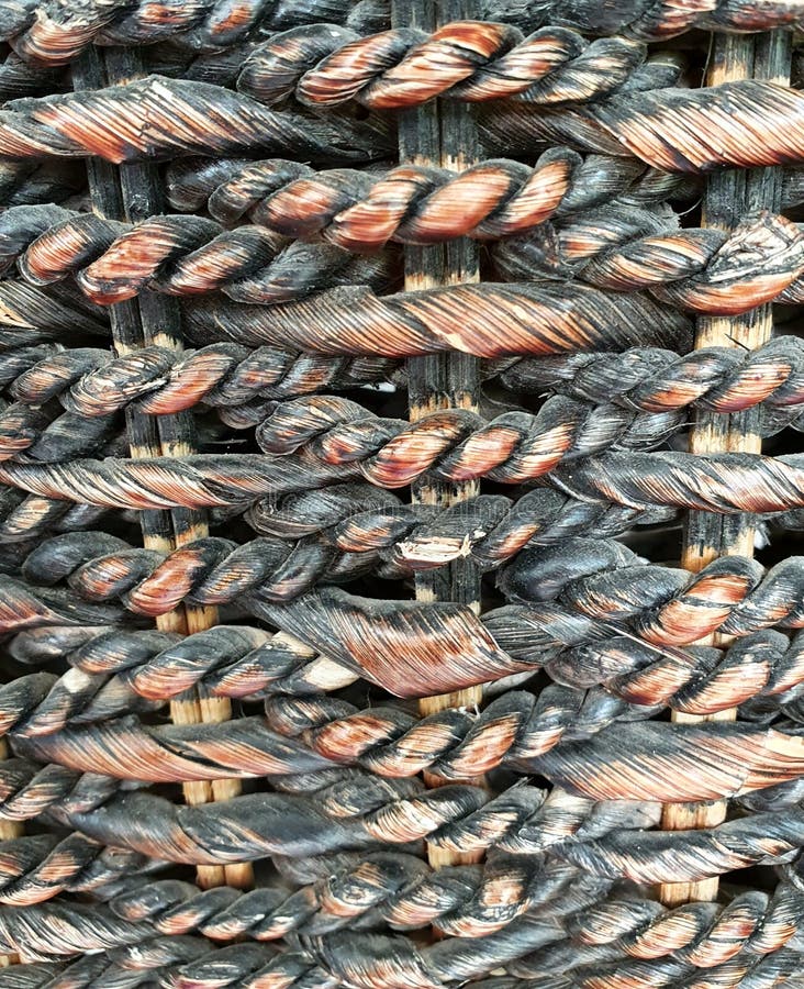 Rustic Big Basket Weave Pattern Stock Image - Image of wallpaper ...