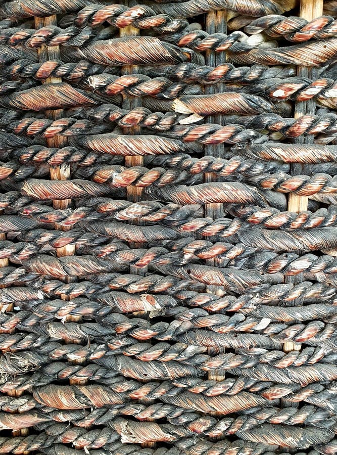 Rustic Big Basket Weave Pattern Stock Image - Image of rustic, weave ...