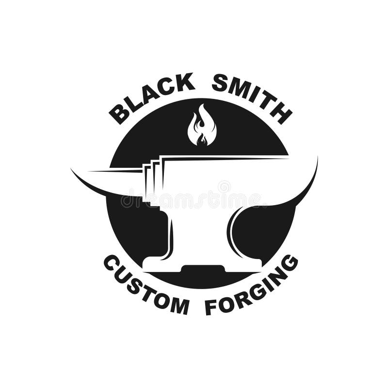 Rustic Blacksmith Forge Iron Anvil Foundry for Industrial Retro ...