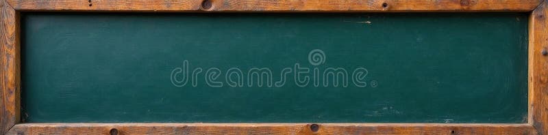 Rustic Blank Blackboard with Worn Wooden Frame, Ready for Message ...