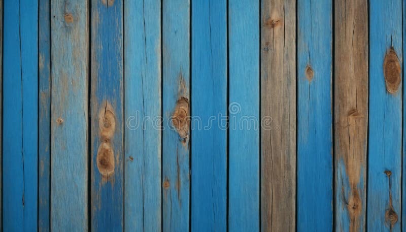 Rustic Blue Board with Flaking Paint Texture. Stock Illustration ...