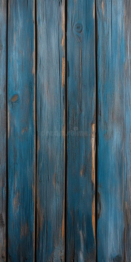 Rustic Blue Wooden Planks Background for Vintage Texture and Design, AI ...