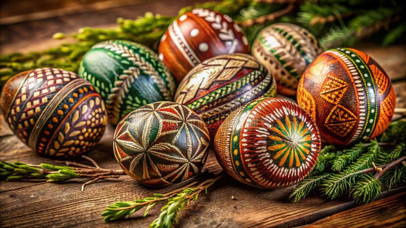 Rustic Bohemian Easter Eggs Inspiring Spring Decor and Craft Ideas for ...