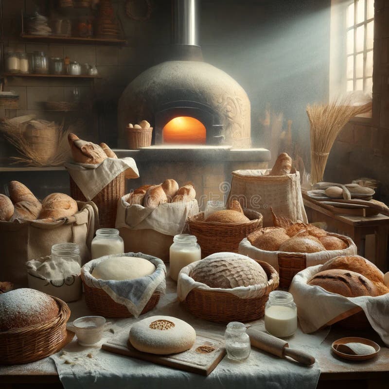 Rustic Bread Baking: Tradition Meets Innovation in Stone Stove Kitchen ...