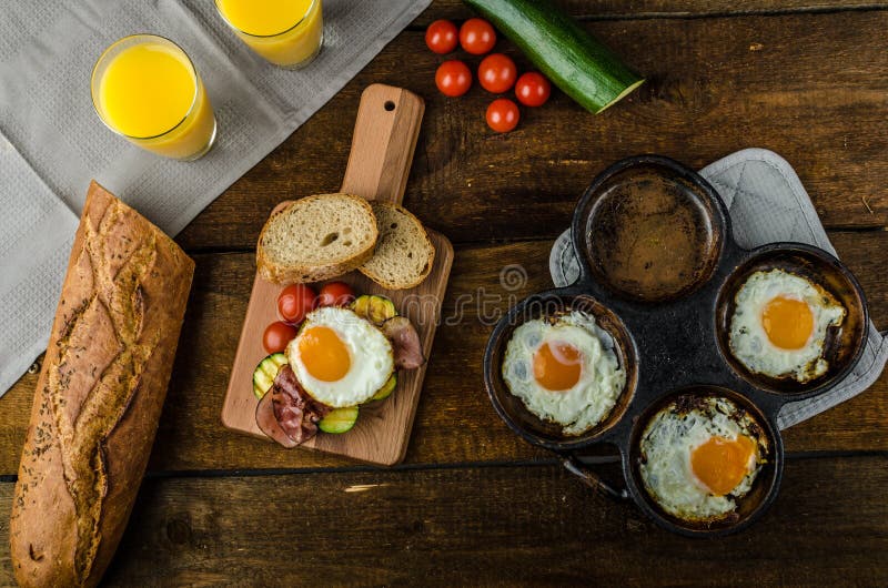 Rustic breakfast stock image. Image of natural, basket - 48363577