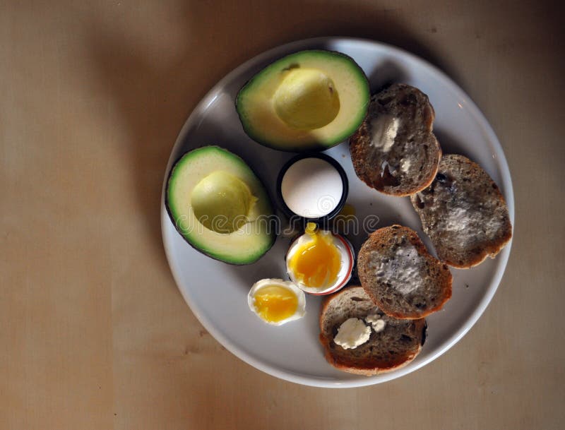 Rustic Breakfast stock photo. Image of home, boiled, eaten - 58770684