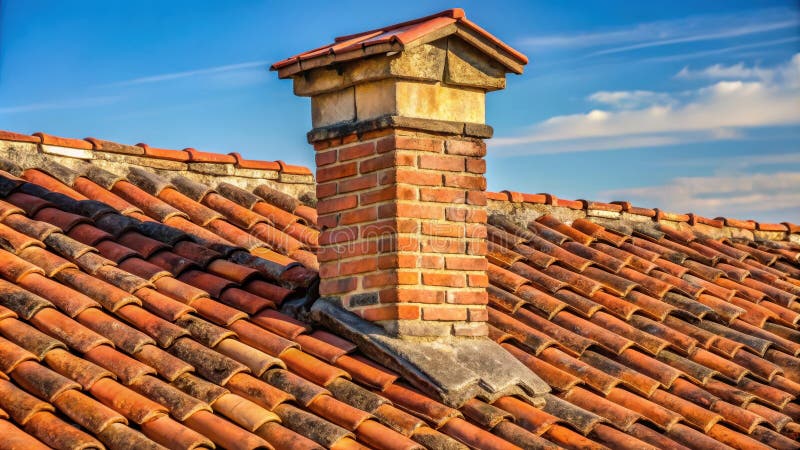 Weathered Clay Tile Roof Stock Illustrations – 213 Weathered Clay Tile ...