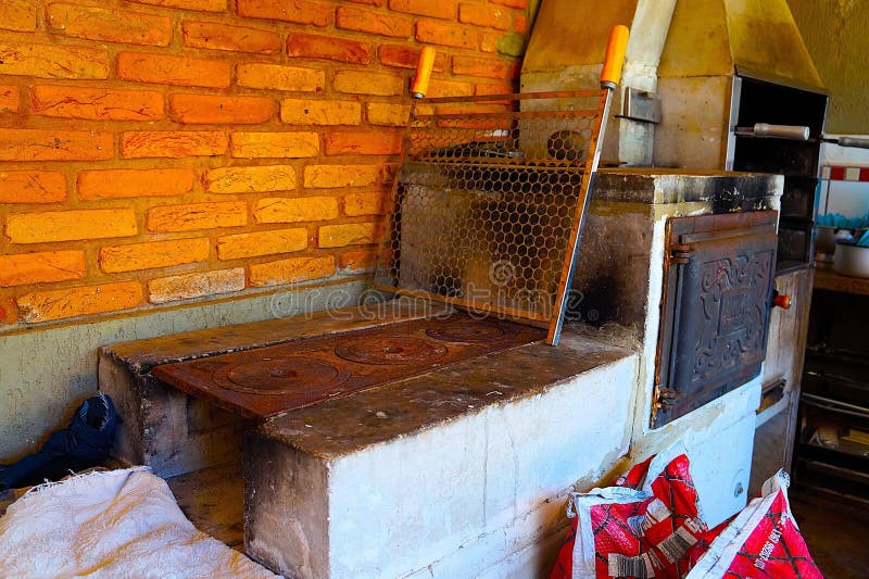Rustic Brick and Stone Oven Stock Photo - Image of stonework, captures ...