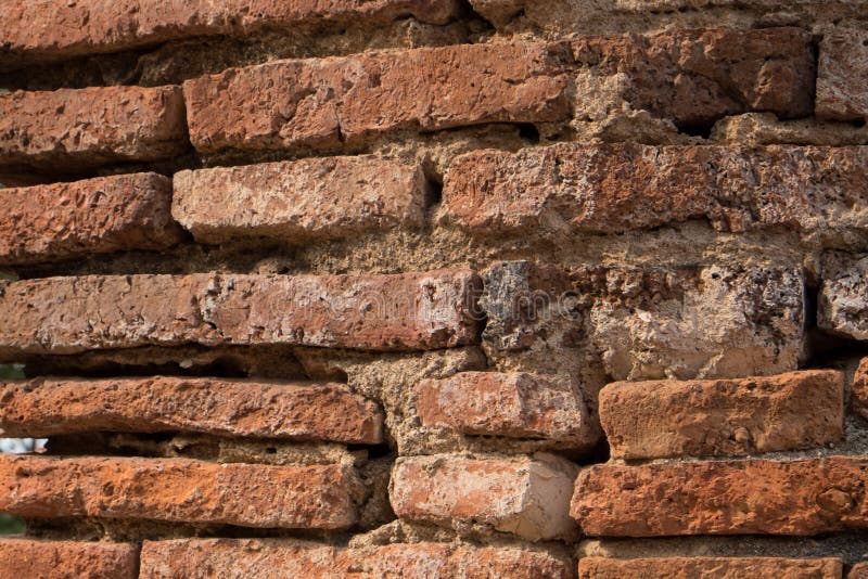 Rustic brick wall stock image. Image of aging, plaster - 71080933