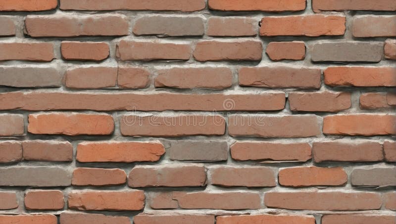 Rustic Brick Wall Seamless Texture Background. AI Generation Stock ...