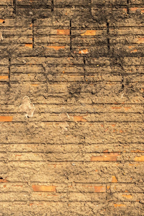 Rustic Brick Wall Texture with Weathered Mortar. Ideal for Construction ...