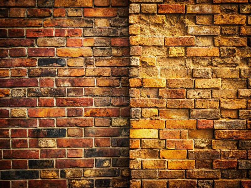 Rustic Brown Brick Wall Texture a Grungy Background for Graphic Design ...