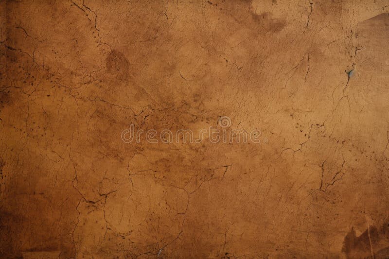 Rustic Brown Textured Paper with Subtle Grains and Cracks Stock ...