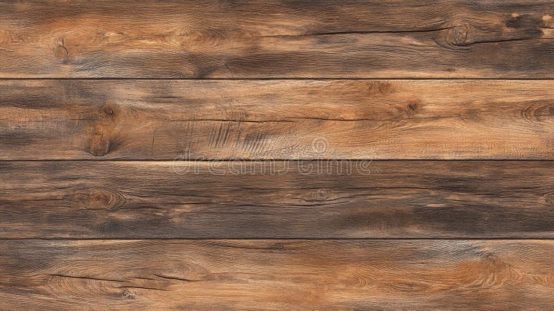 Rustic Brown Wooden Planks Background Texture Stock Illustration ...
