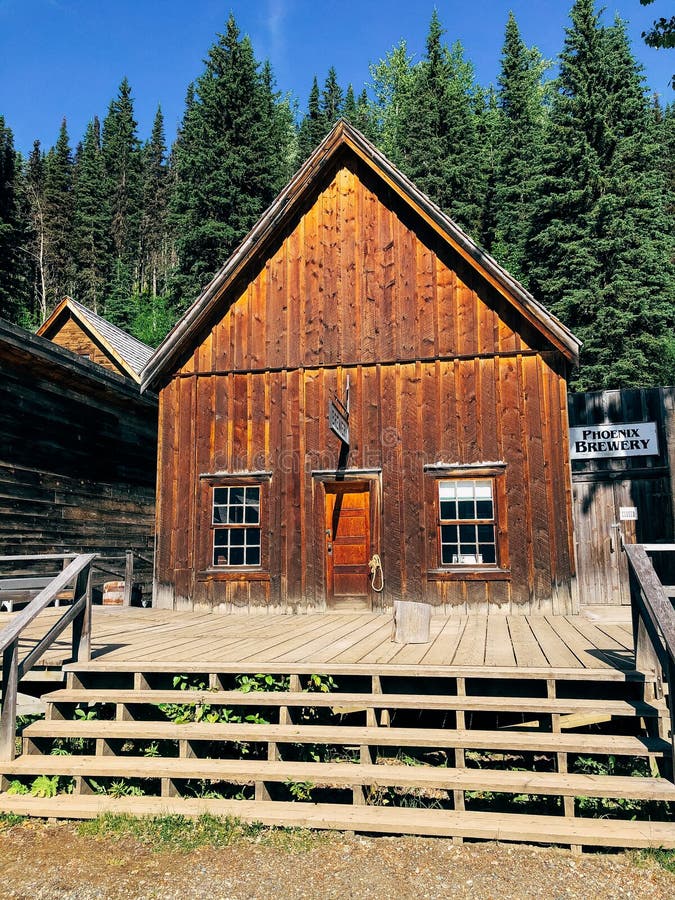 Rustic Building, Part Of The Historic Morman Row Homestead In Antelope ...