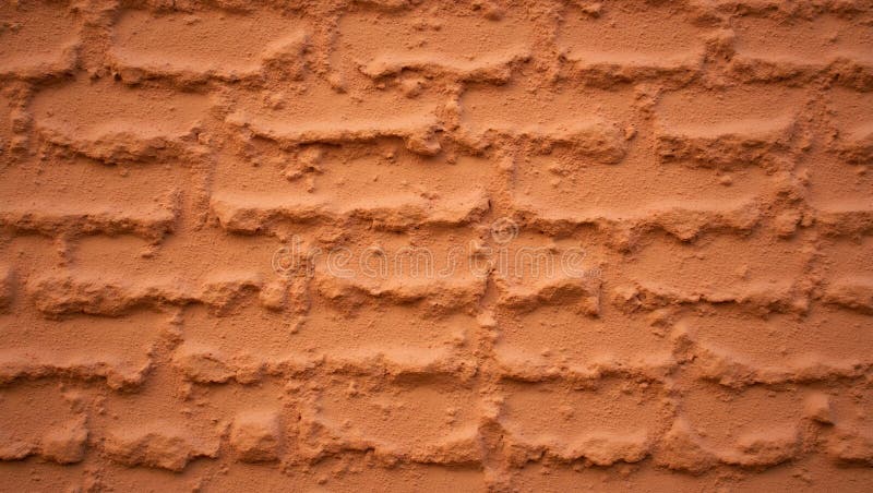 Rustic Burnt Orange Clay Bricks with Earthy Handmade Texture and ...